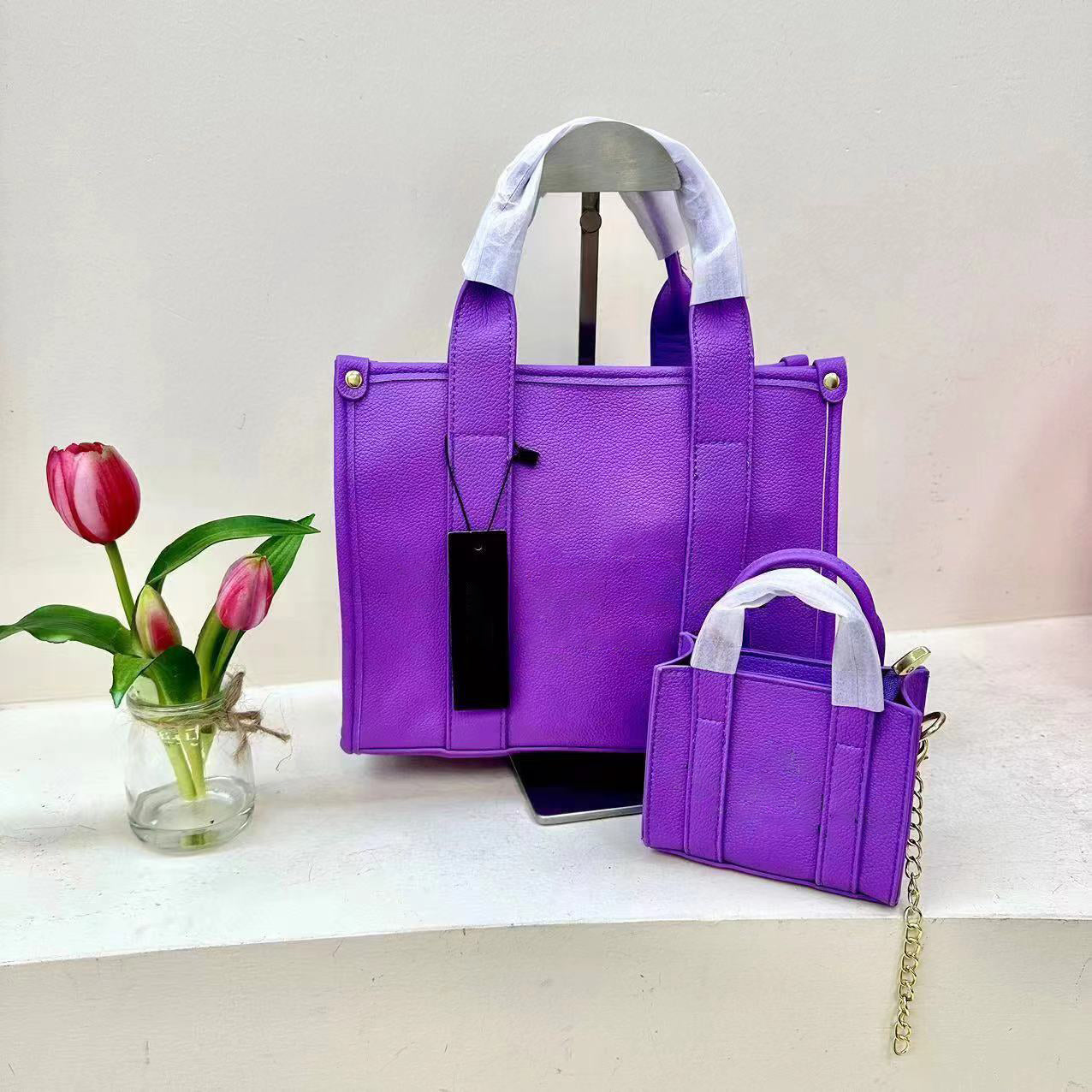 Multicolor Tote Bag – Konhill Boutique